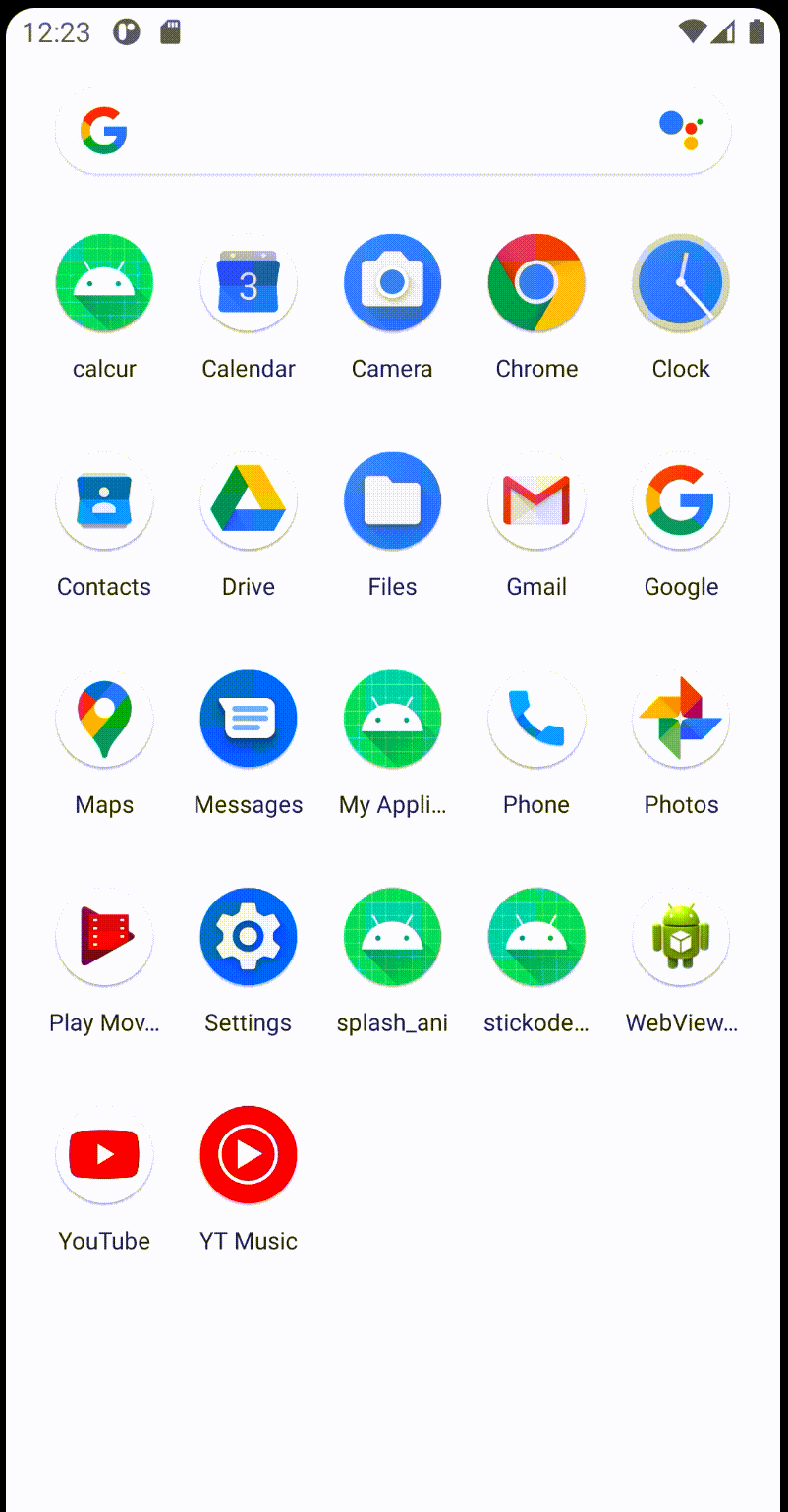 [Java][Android]Splash Activity 만들기(+애니메이션)