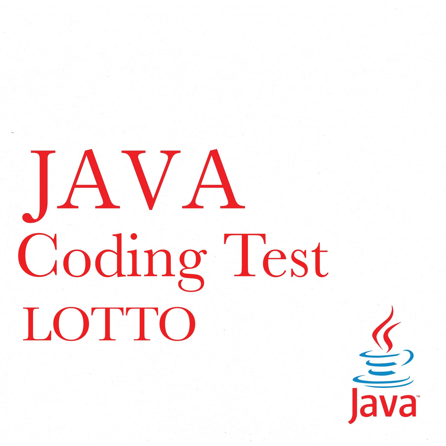 [Java] Coding Test (Lotto)