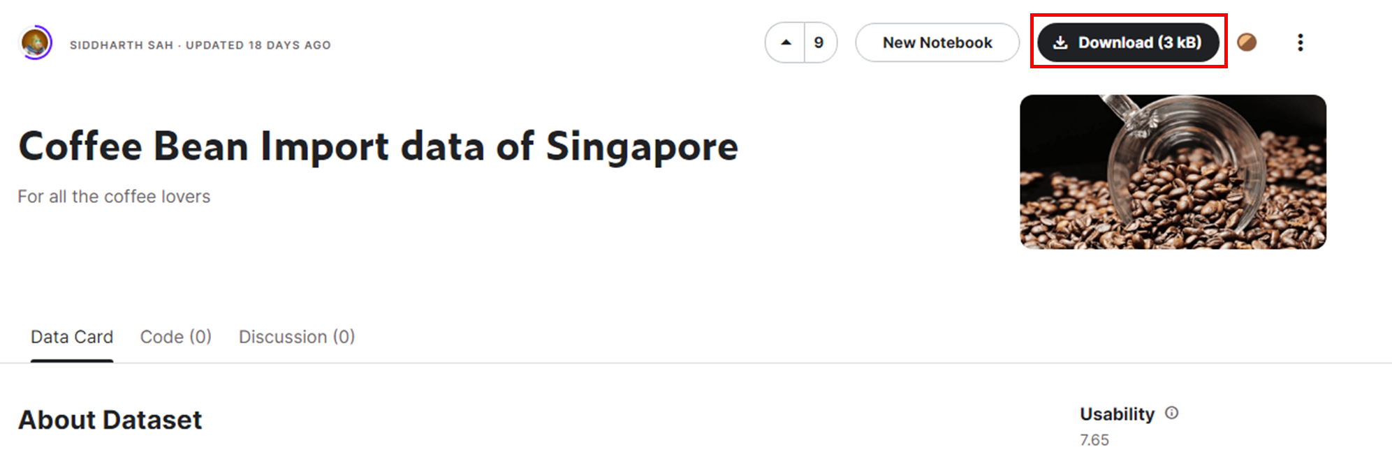 [Kaggle] Kaggle(캐글) Dataset CSV 다운로드