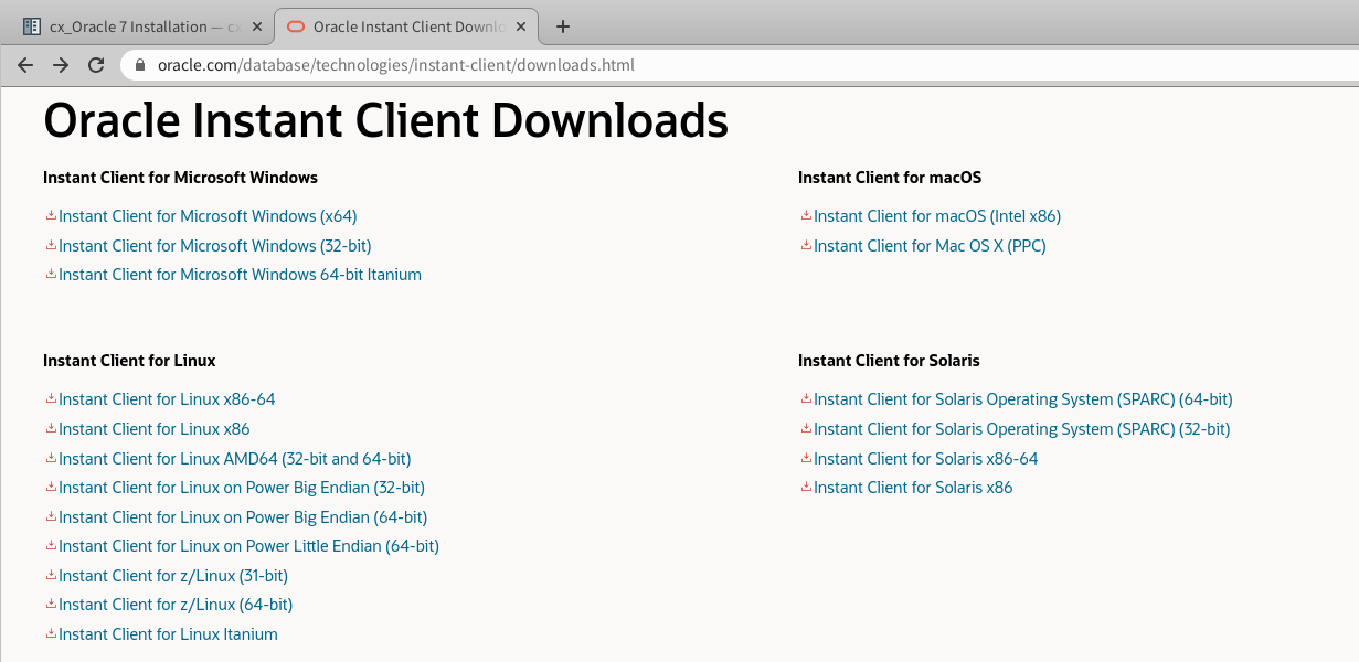 python Oracle DB 연결