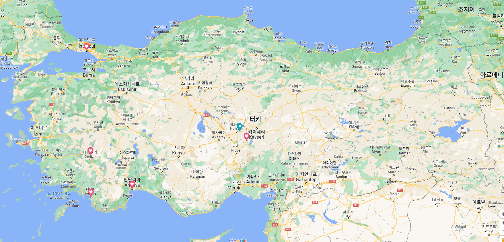 터키) 튀르키예 여행 준비하기! 여행 일정 계획, 도시 정하기(feat. 카파도키아, 안탈리아, 이스탄불, 욜루데니즈)