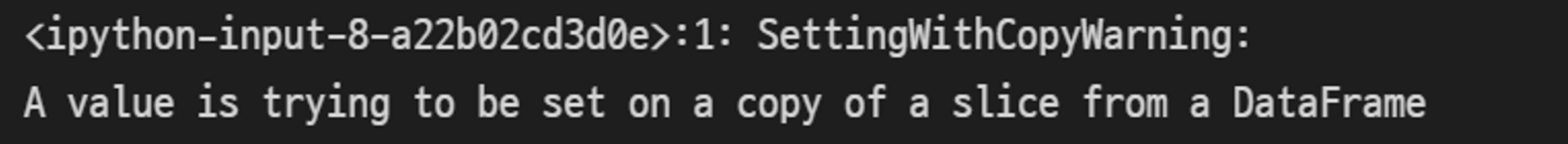 Warning 없이 Pandas Dataframe의 데이터 조작하기 - replace :: Shawn_Choi's Biglog