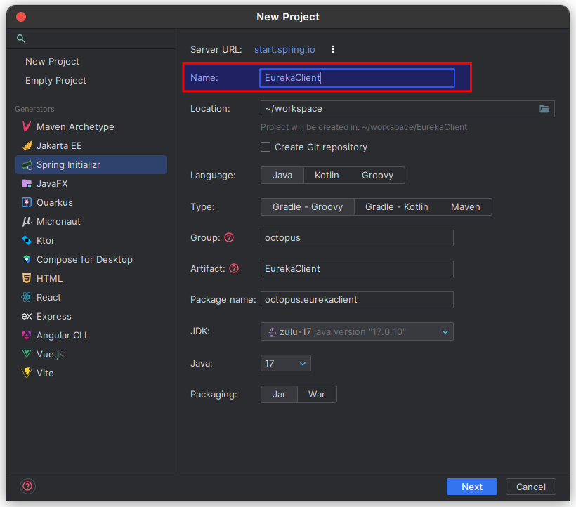 [Spring Cloud Netflix] Eureka Client 샘플