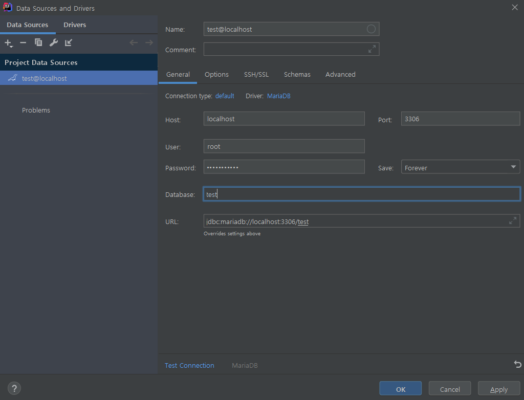 [Springboot / MariaDB] MariaDB와 SpringBoot 연동 시 Cannot load driver ...