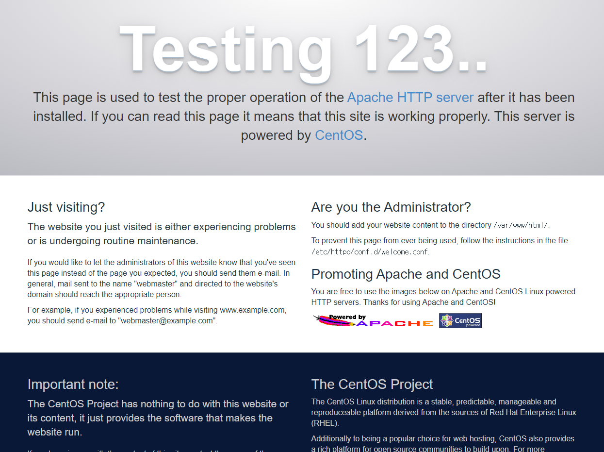 [NCP | CentOS 7] Public IP & ACG 설정 후 Apache 웹서버 띄우기