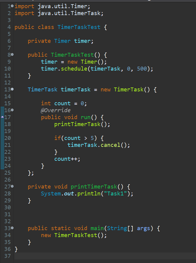 [JAVA] TimerTask — 일기장