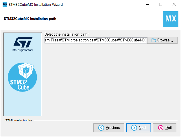 STM32CubeMX 사용법 #1 (프로그램 다운로드)