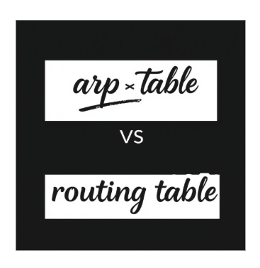 [네트워크 테이블] ARP 테이블과 라우팅 테이블
