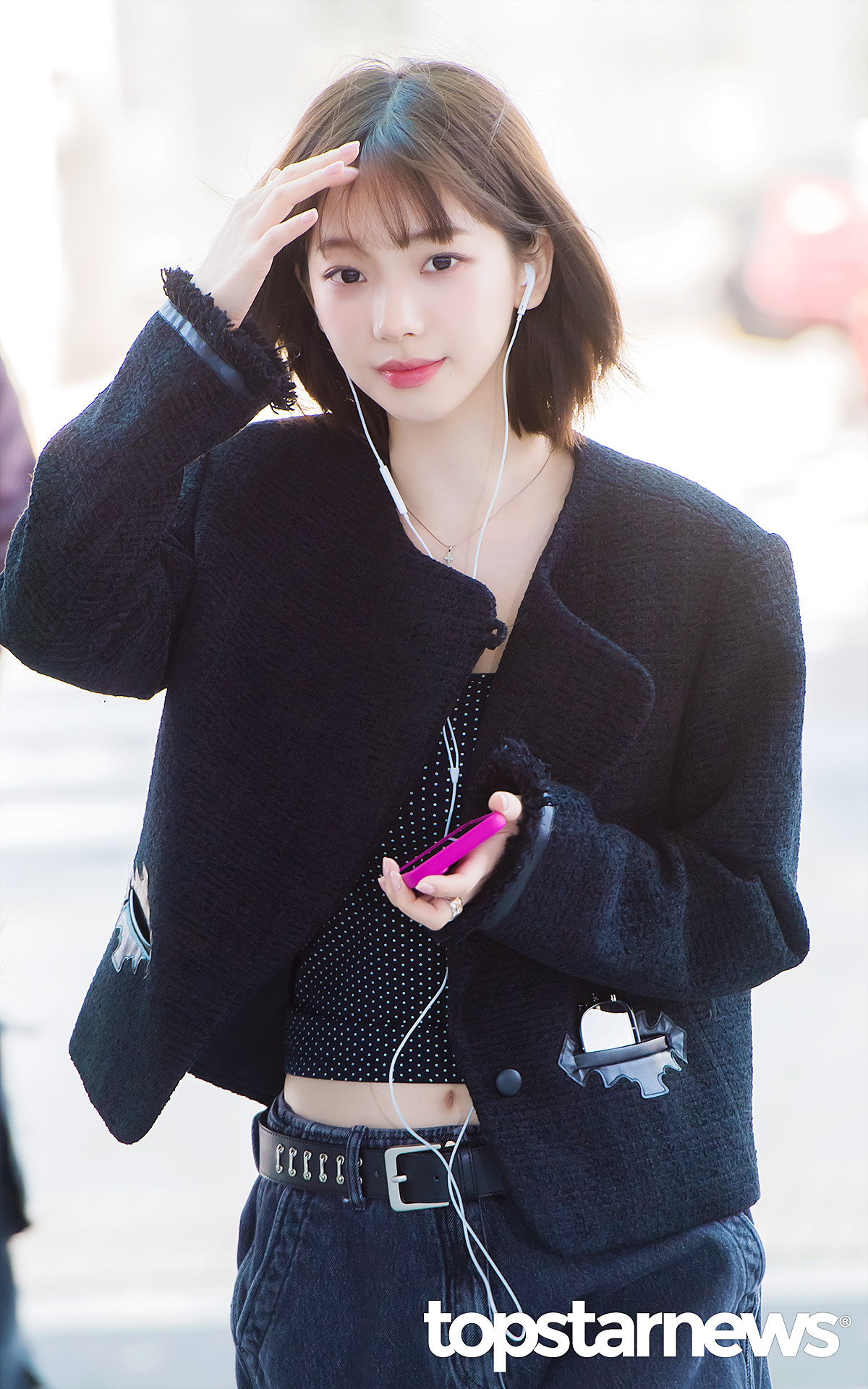 넘이쁜 단발 카리나 출국 포토