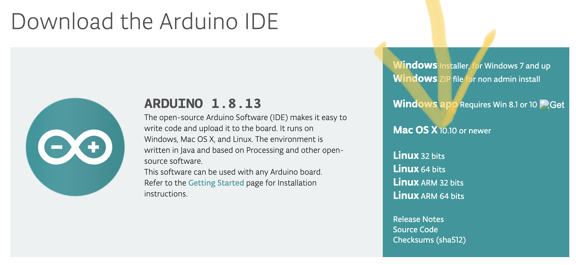 아두이노 프로그램(앱) 맥북에 설치하기