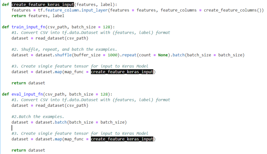 Custom Estimator, Keras