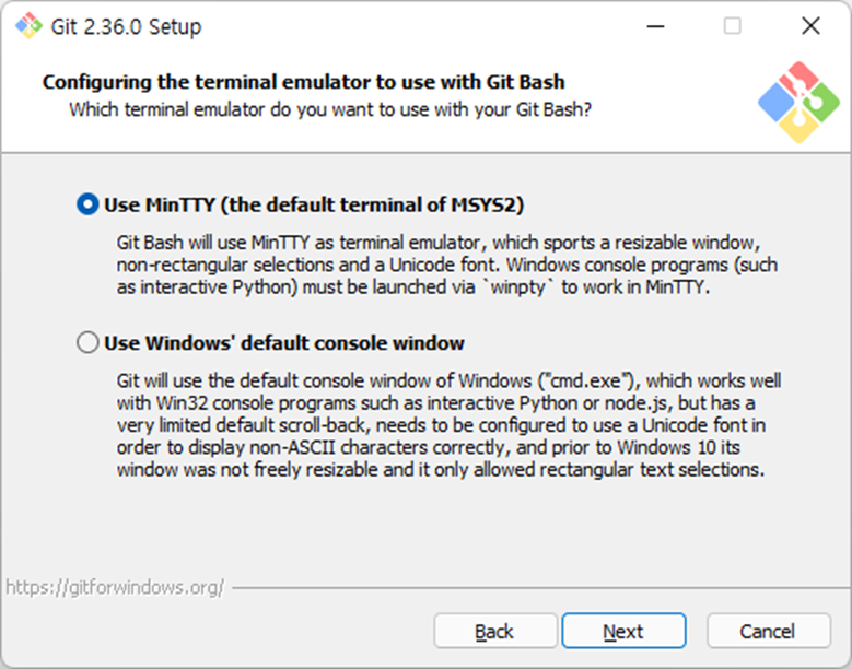 [Git] Windows11 64bit 환경 Git 다운로드 및 설치하기 - ① Setup