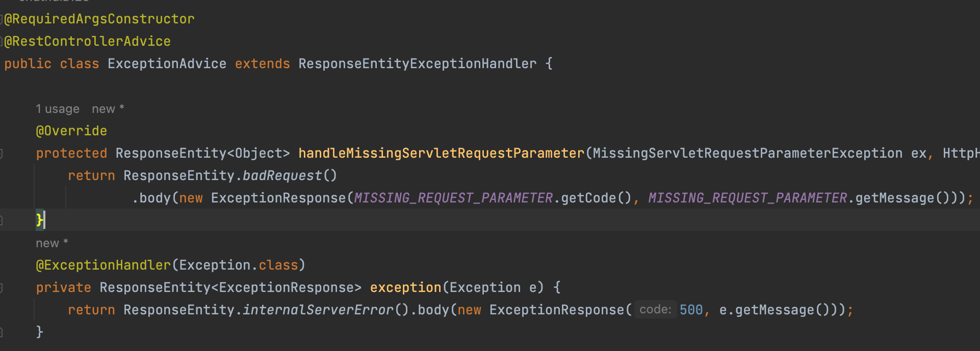 ResponseEntityExceptionHandler 사용하는 이유 — 장똥구리의 돈 굴리기