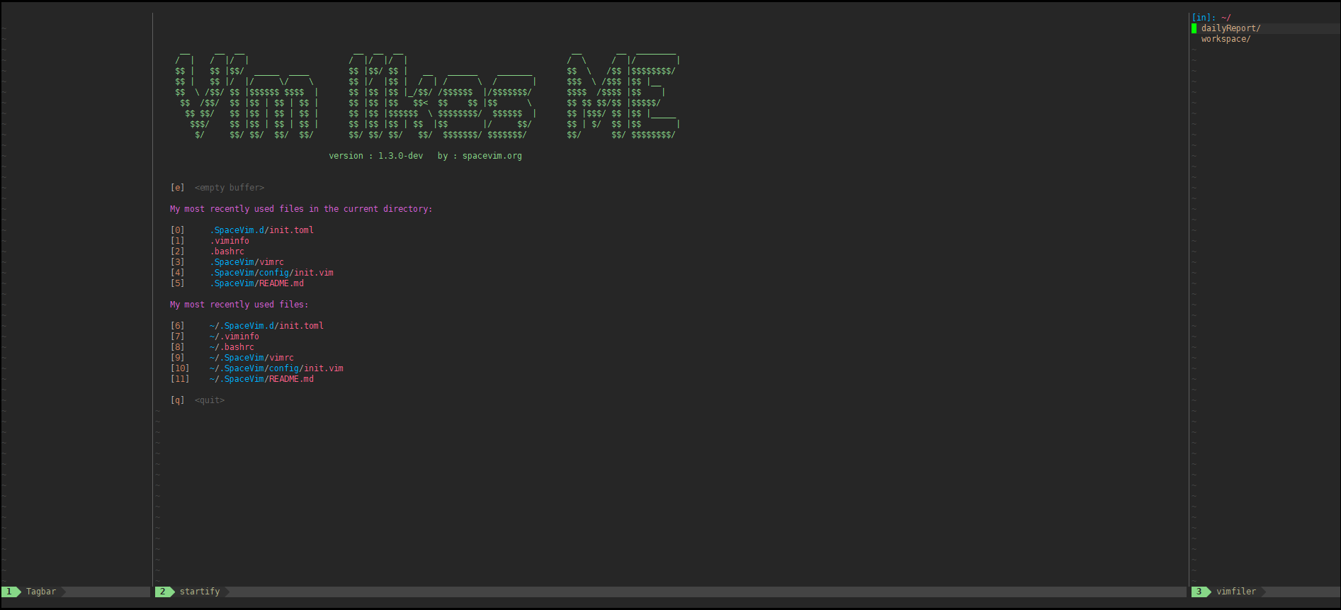 SpaceVim | vim 한번에 설정하기 :: We are game changers