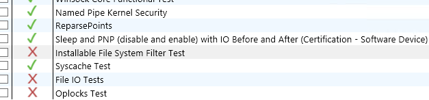 만약 WHQL 테스팅 실패시 선행작업 :: REPUBLIC OF KOREA 평범한 IT개발자