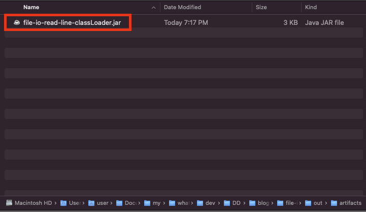 [Java 실습 #13] 파일 입출력(IO) - 파일 경로 찾기 ClassLoader 활용 (2) - jar 배포 후 jar파일 내부의 텍스트 파일 읽기
