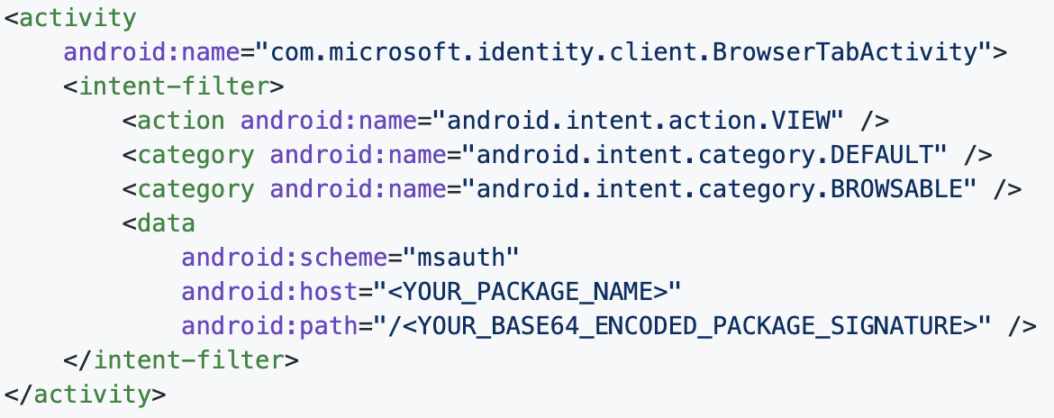 [Android] Microsoft MSAL 적용 방법