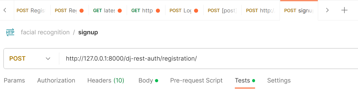 postman 사용법 w/ Django