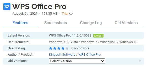 WPS Office Pro 무료 다운로드