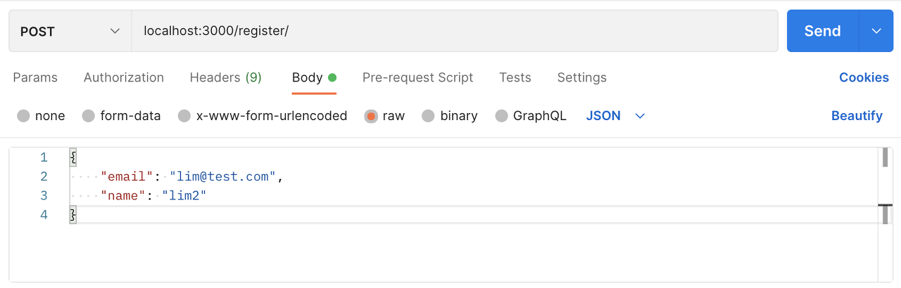 [node.js] Sequelize를 이용하여 Mysql Create 구현하기