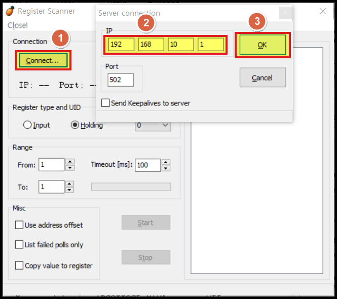 Modbus TCP 무료 시뮬레이터 - Annas64 (Free ModbusTCP simulator)