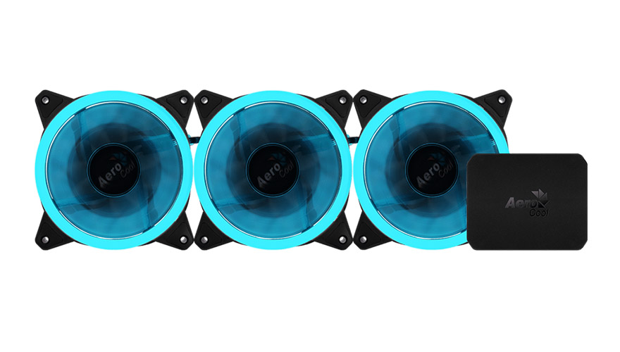 에어로쿨의 대표 링(Ring) 케이스 팬 - AEROCOOL Rev RGB Pro