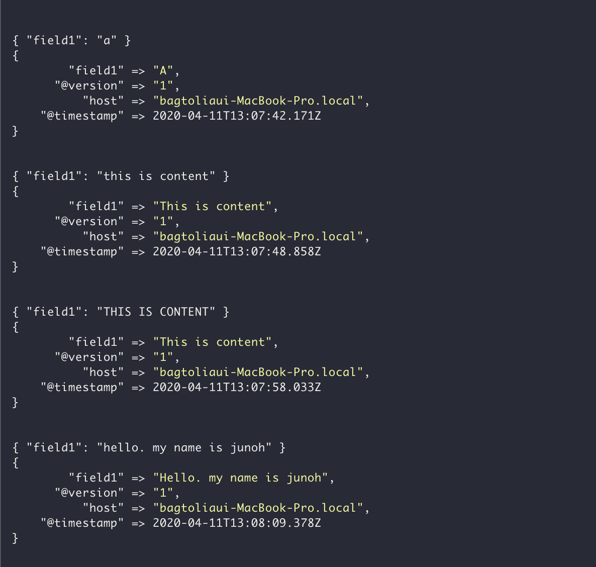 Logstash - Mutate filter 사용법