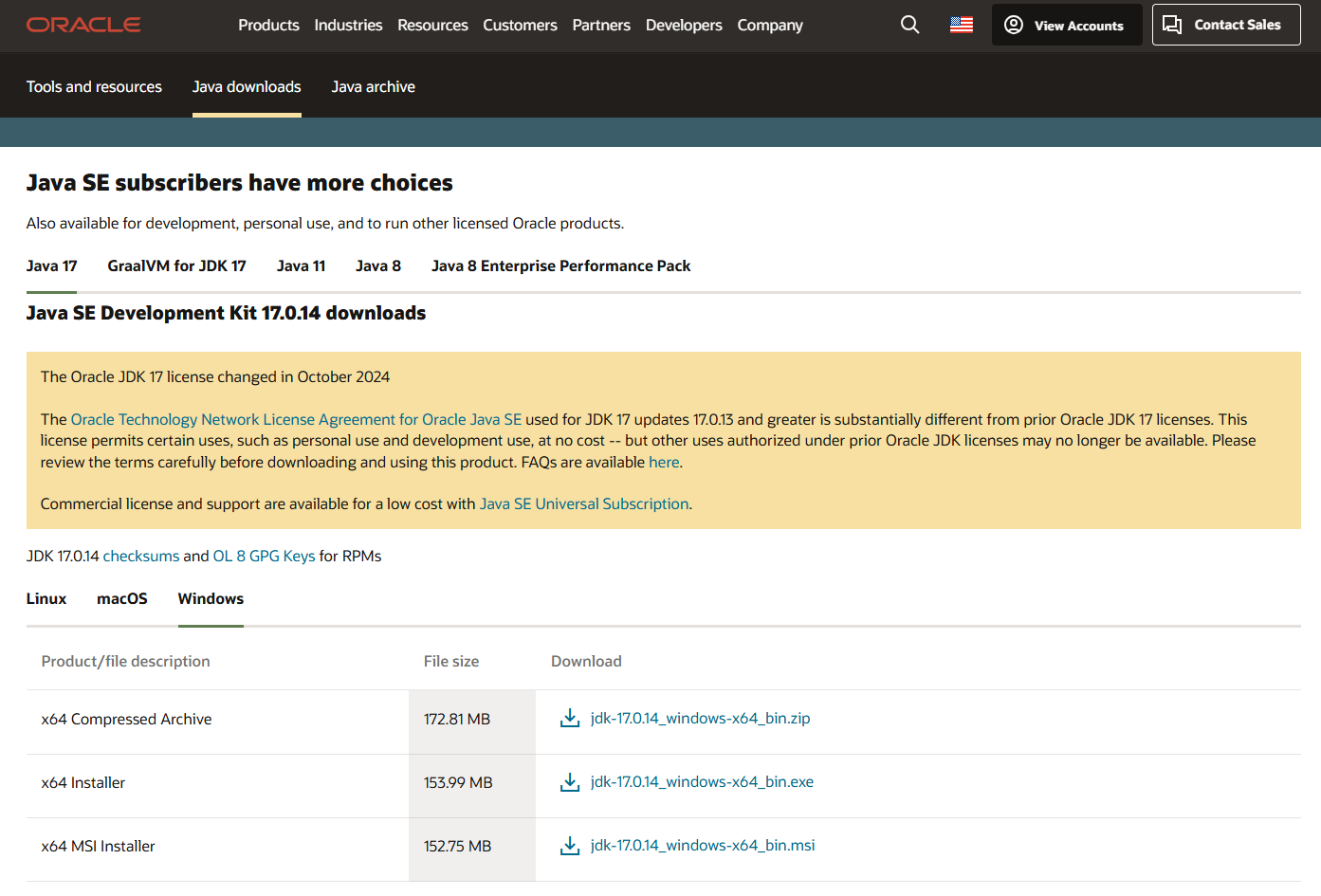 [Java] JDK 설치 (Windows 10, JDK 17) — MJ's Development Diary