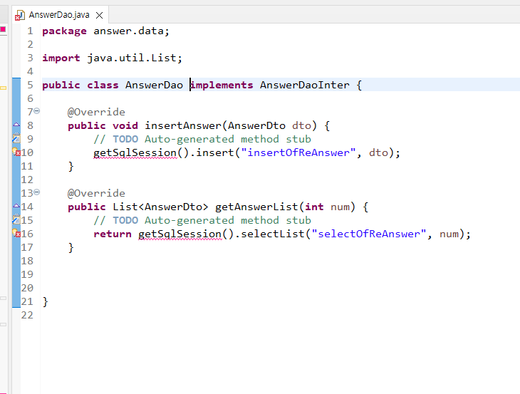 | Bean property 'sqlSessionTemplate' is not writable or has an invalid ...