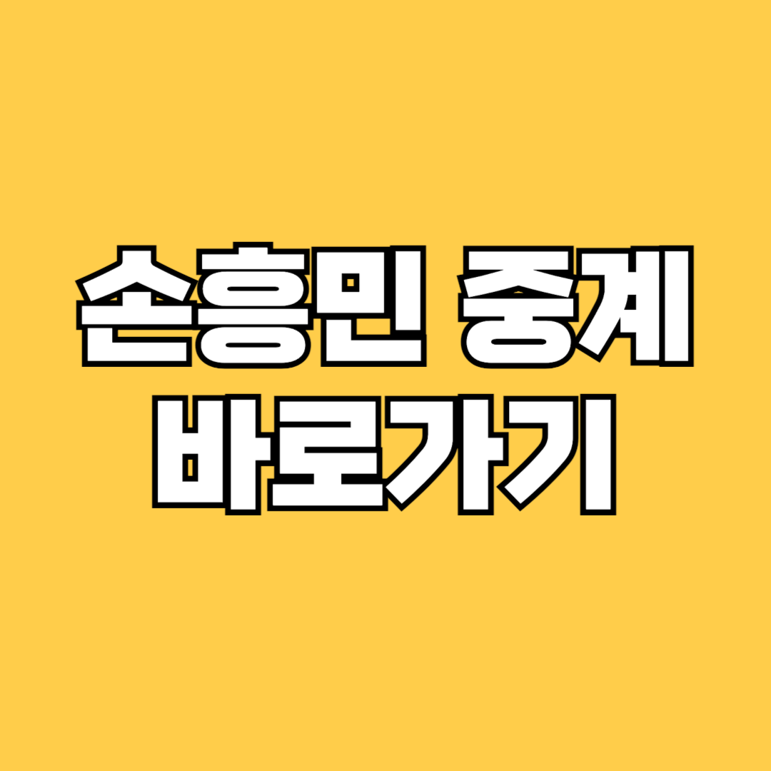 손흥민 중계