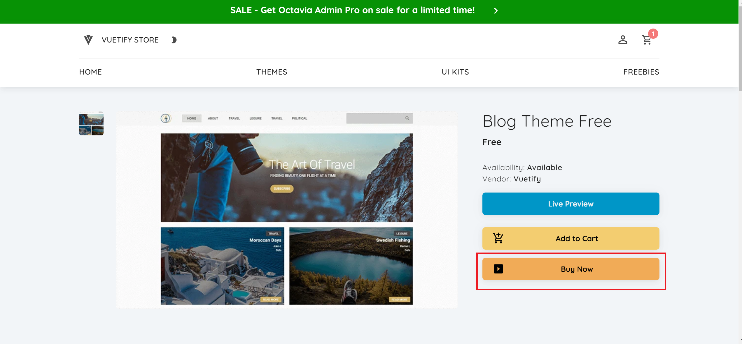 [개인블로그] 4.vue 블로그 템플릿 (feat. vuetify) 무료,유료