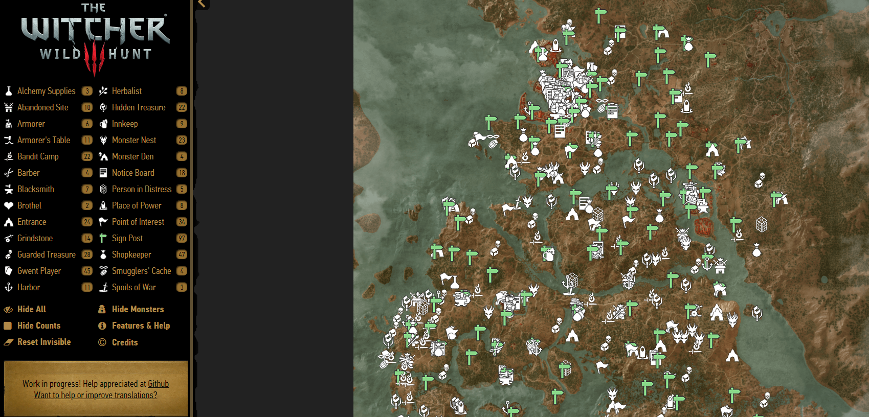 witcher3map - 위쳐3 맵 지도 사이트 주소 - 办公设备维修网