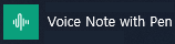 Voice Note 2.0 (Voice Note with Pen) 기능 소개 및 사용법