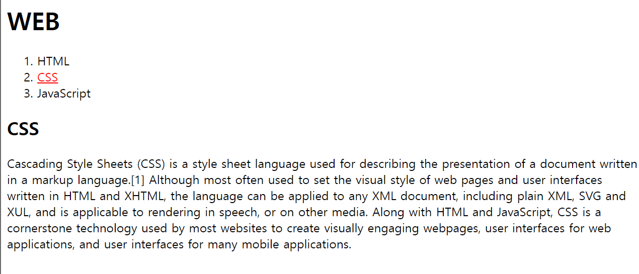 [생활코딩] WEB1 - HTML & Internet 03 ~ 15 / WEB2 - CSS 01 ~ 09