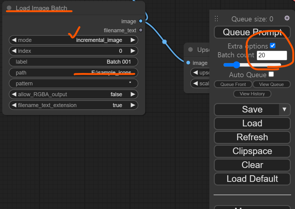 ComfyUI 에서 Batch 사용하는 방법