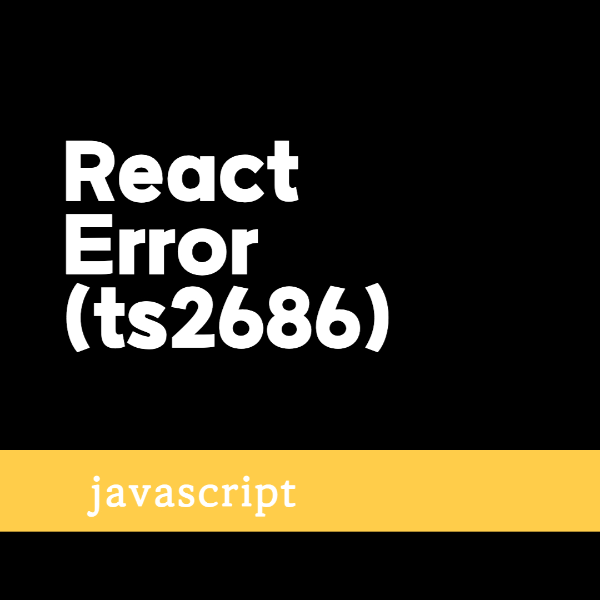 React은(는) UMD 전역을 참조하지만 현재 파일은 모듈입니다. 대신 가져오기를 추가해보세요. ts(2686)(프로삽질러의 ...