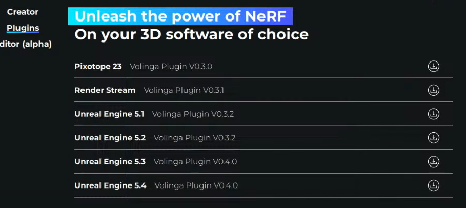 Volinga 3DGS Nerf XR VR 교육 2일차