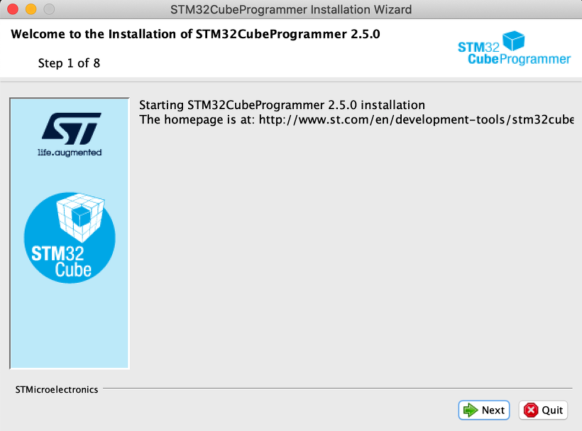 Ex0. ② STM32 CUBE PROGRAMMER 설치