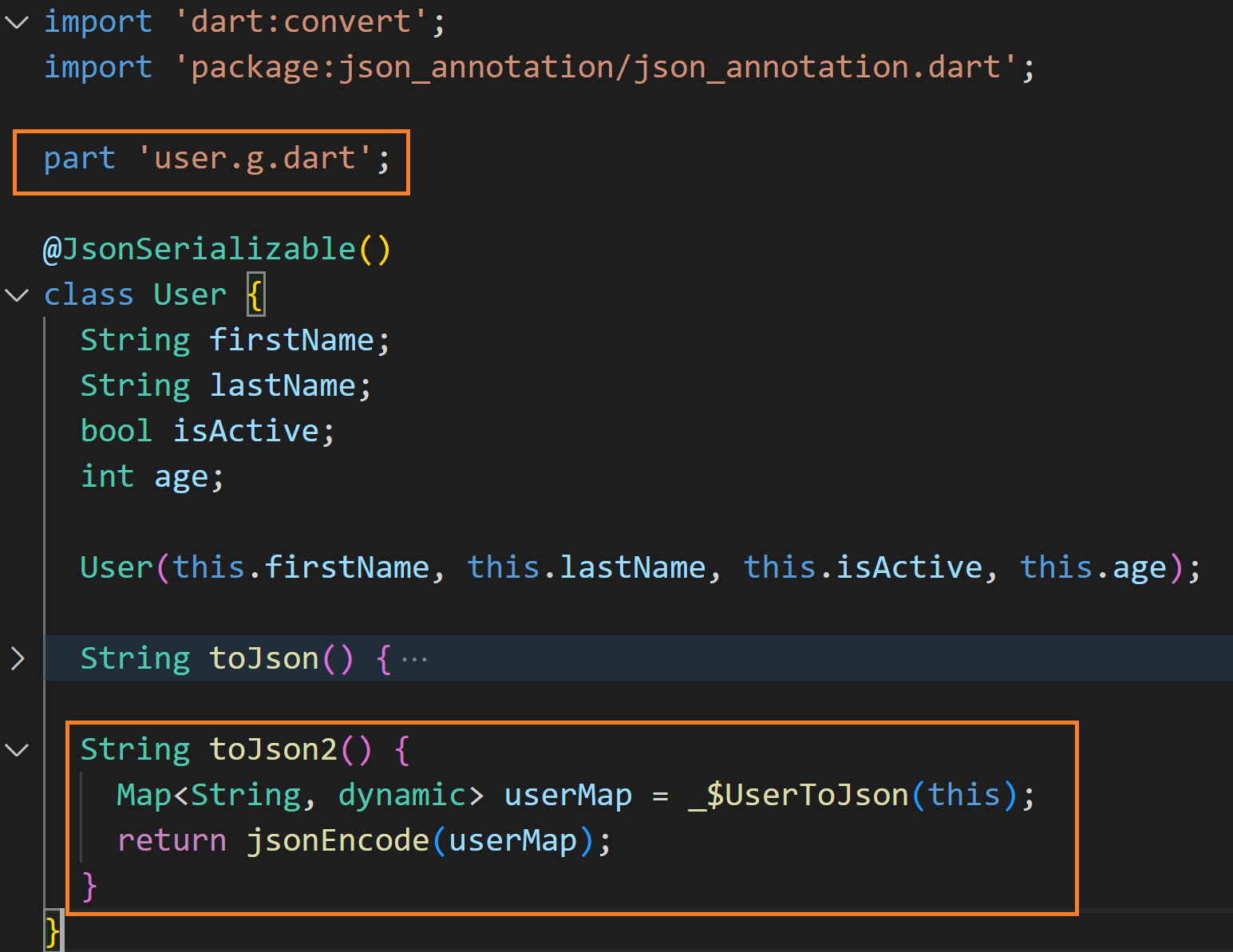 [flutter] Dart, json_annotation 패키지, json 자동 직렬화