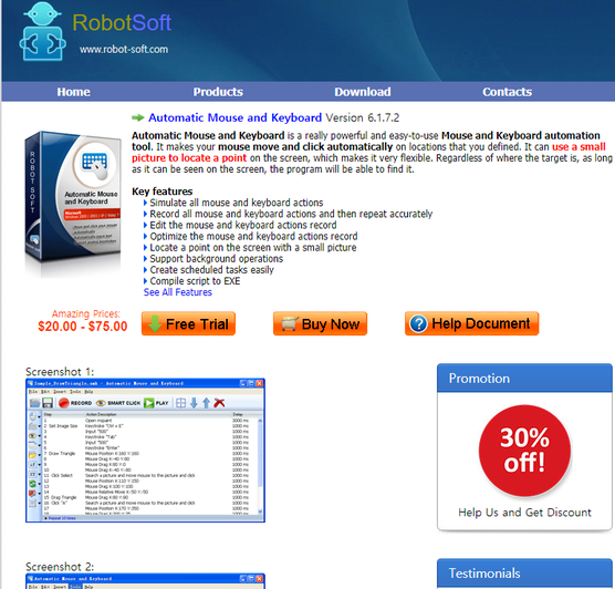 Automatic Mouse and Keyboard https://www.robot-soft.com/