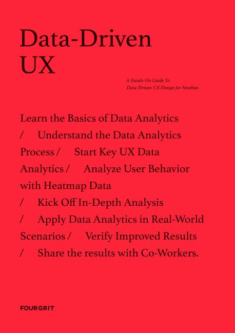 [북 리뷰] Data-Driven UX