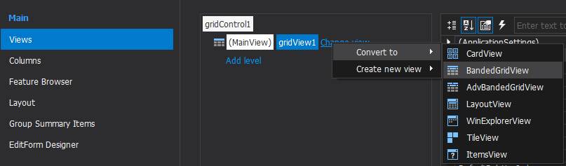 C# WinForms DevExpress GridControl multi header (Banded Grid Views ...