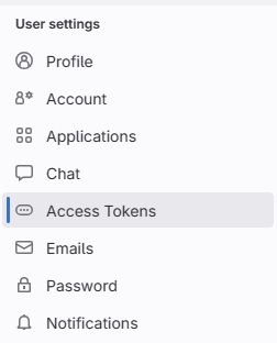Gitlab token auth for eclipse