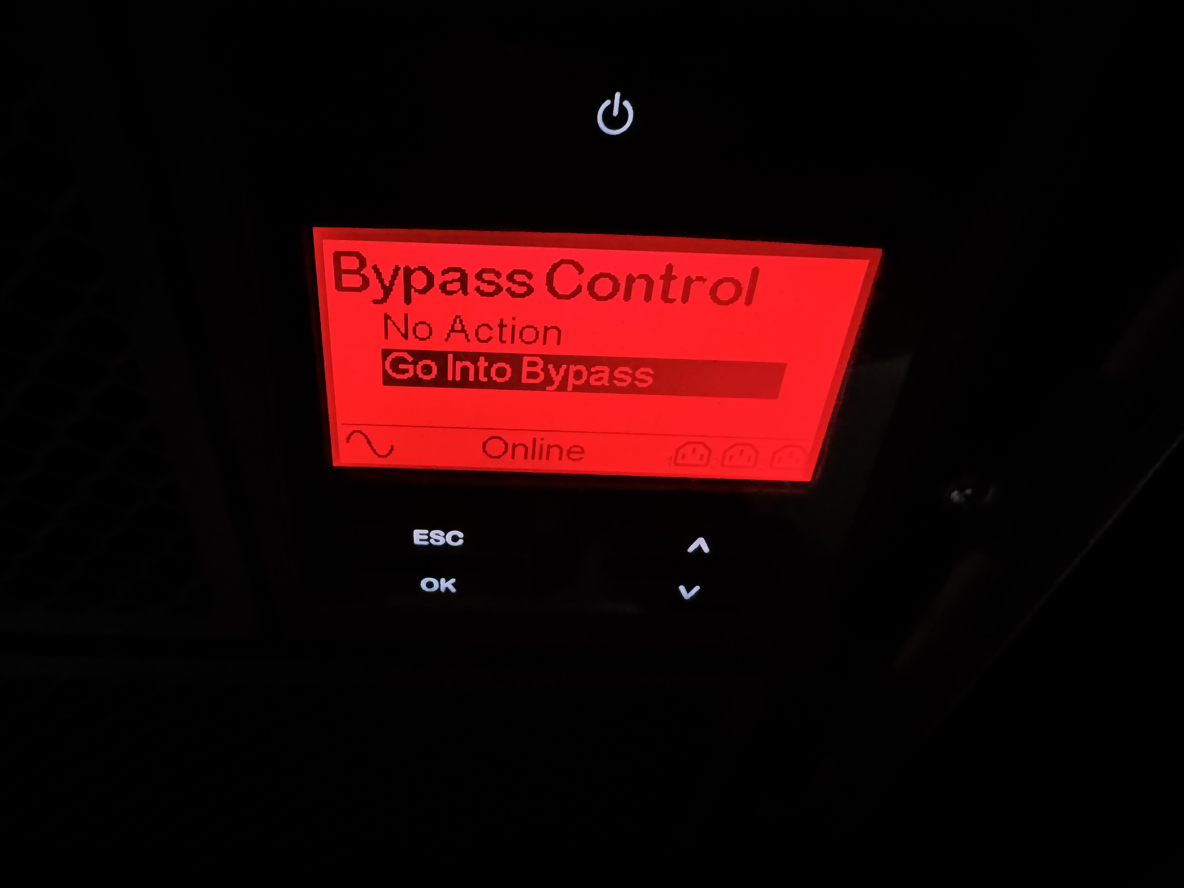 APC UPS 바이패스 모드 설정 :: Benjamin's Note