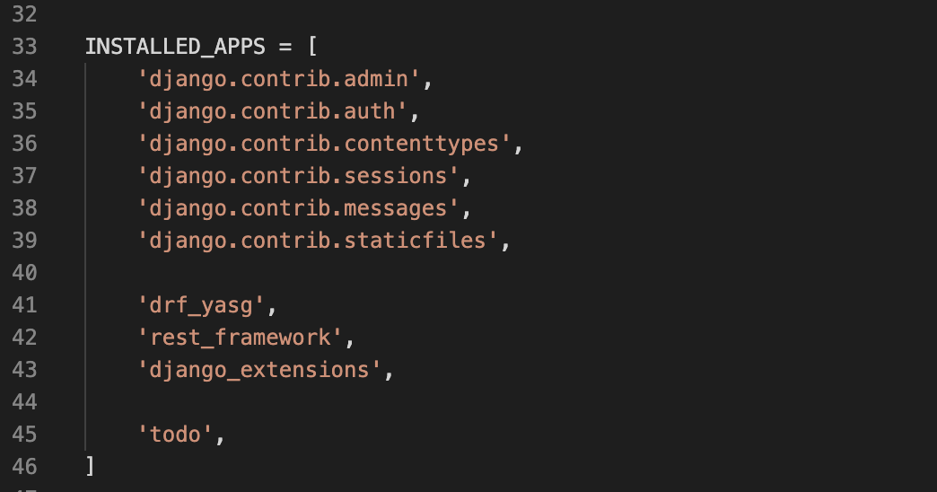 Python - Django REST Framework 초기 설정 — Dev log