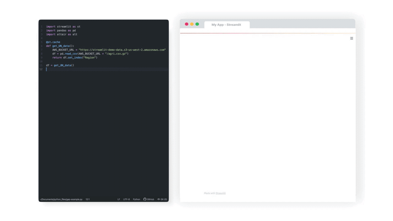 완전 편한 Data Science용 Python 웹 프레임워크, Streamlit