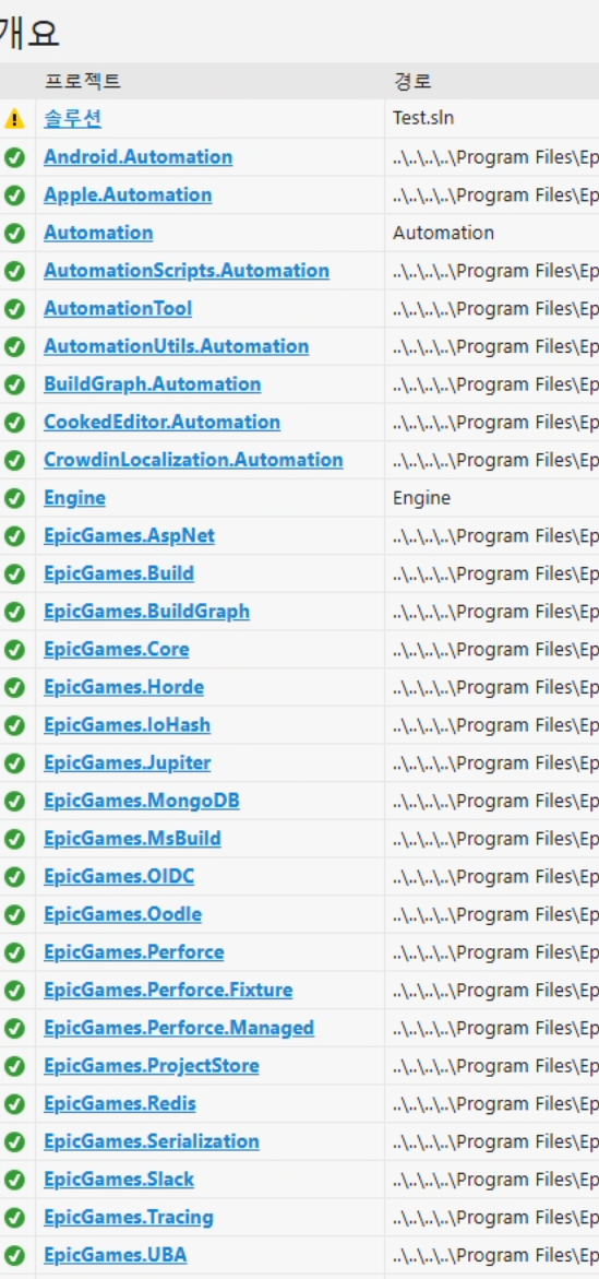Unreal Engine5.4.4 .NET Nuget 빌드 실패
