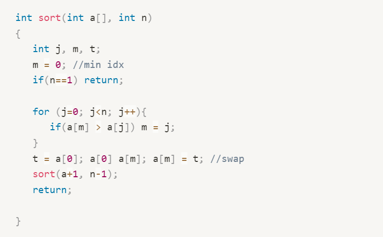 [Lecture] Sum, Binary Search, Selection Sort