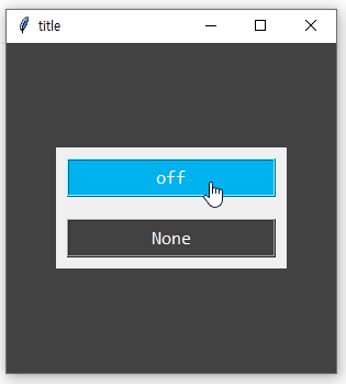 [파이썬] 어두운 테마 - 다크테마 - 마우스오버 색 변경 — p@ssw0rd