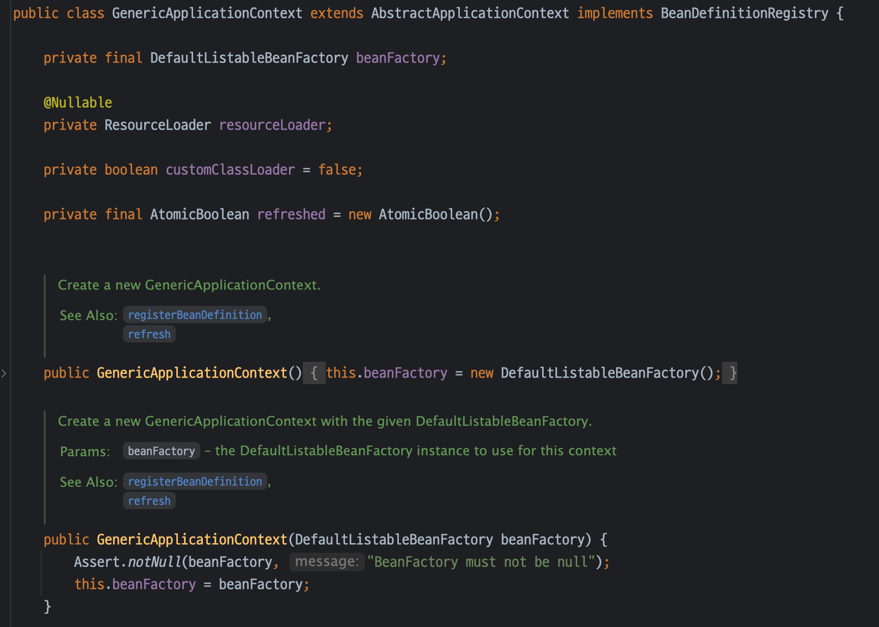 Spring Bean 등록 과정(1) (feat. ApplicationContext) — 개츠비
